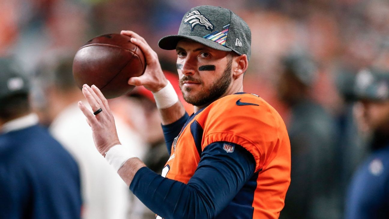 Meet Brandon Allen, the Broncos sixth starting QB since 2017