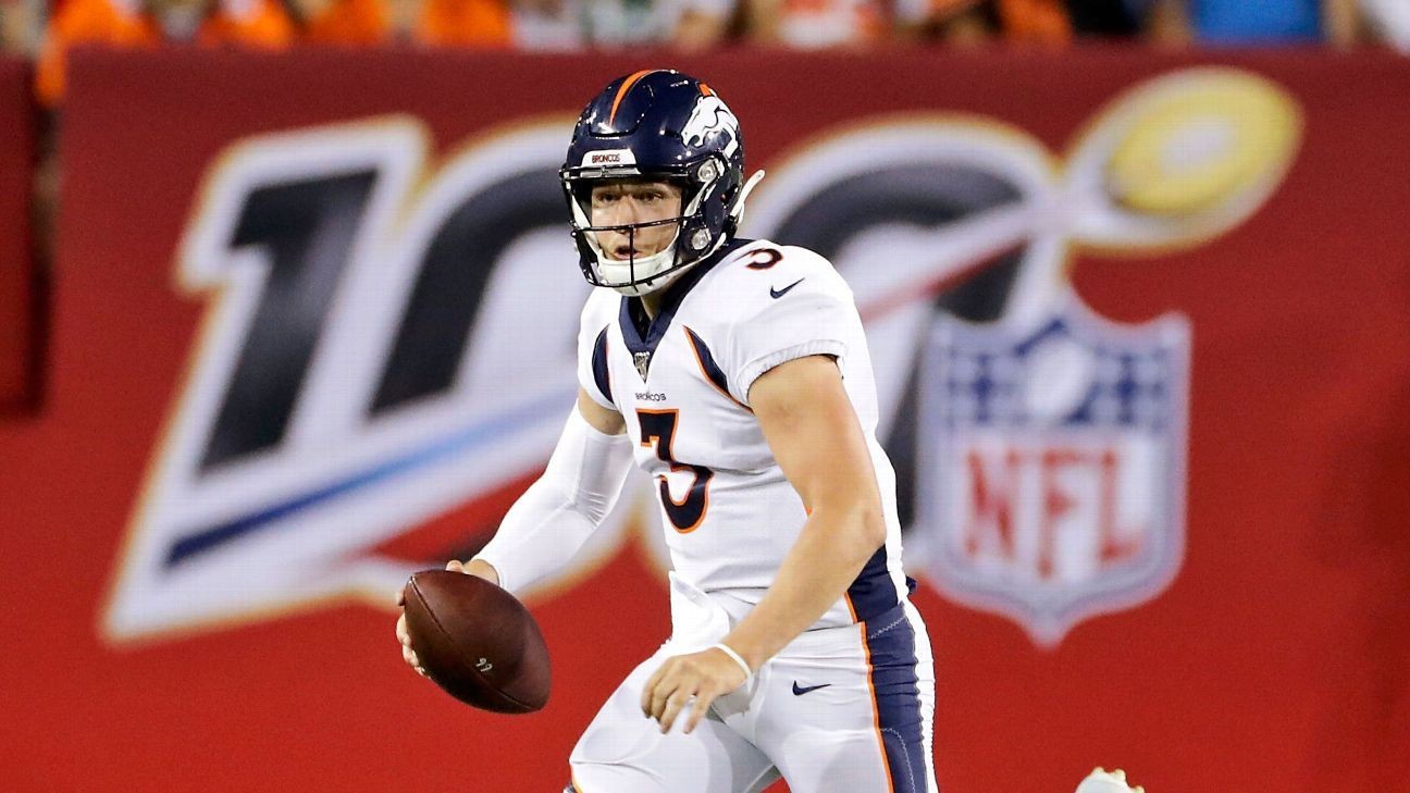 Broncos rookie QB Lock could open season on IR