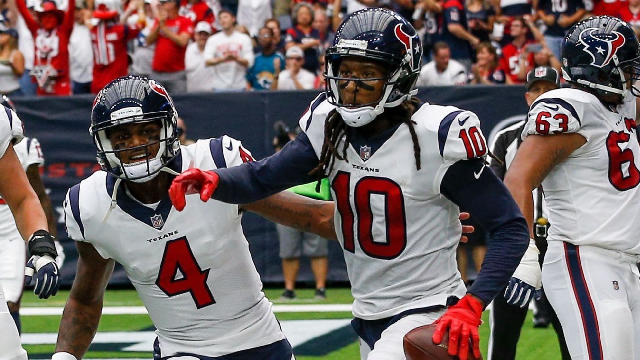 Can Deshaun Watson, Texans WRs repeat torrid pace of 2017?
