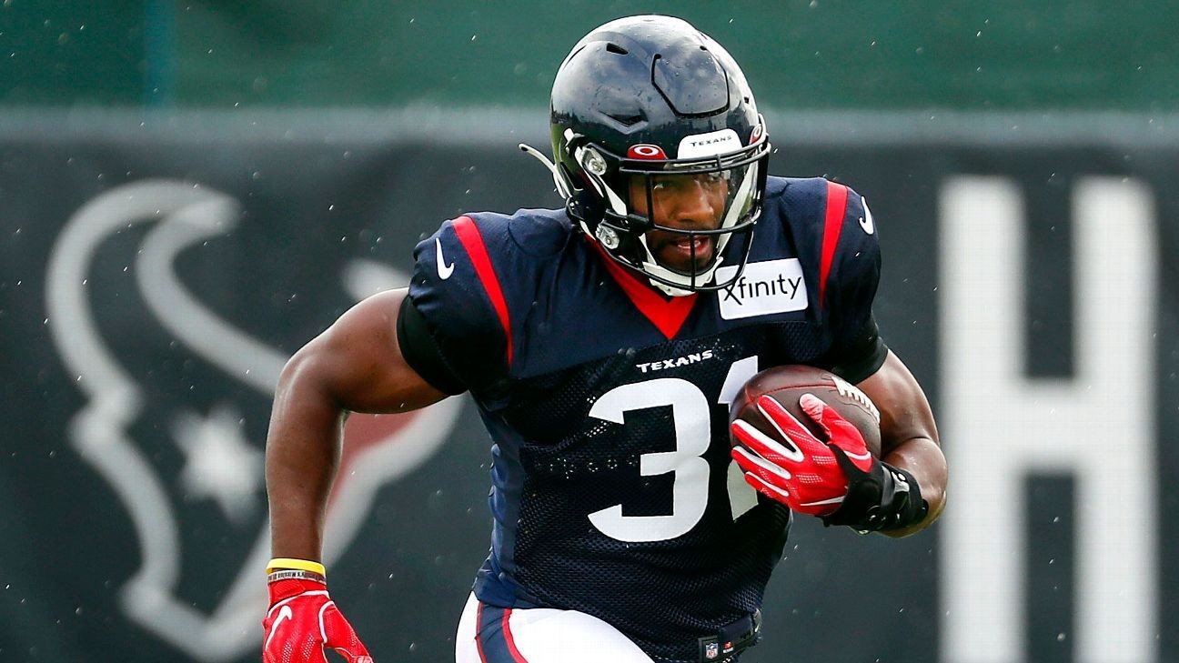 David Johnson to remain sidelined for Houston Texans
