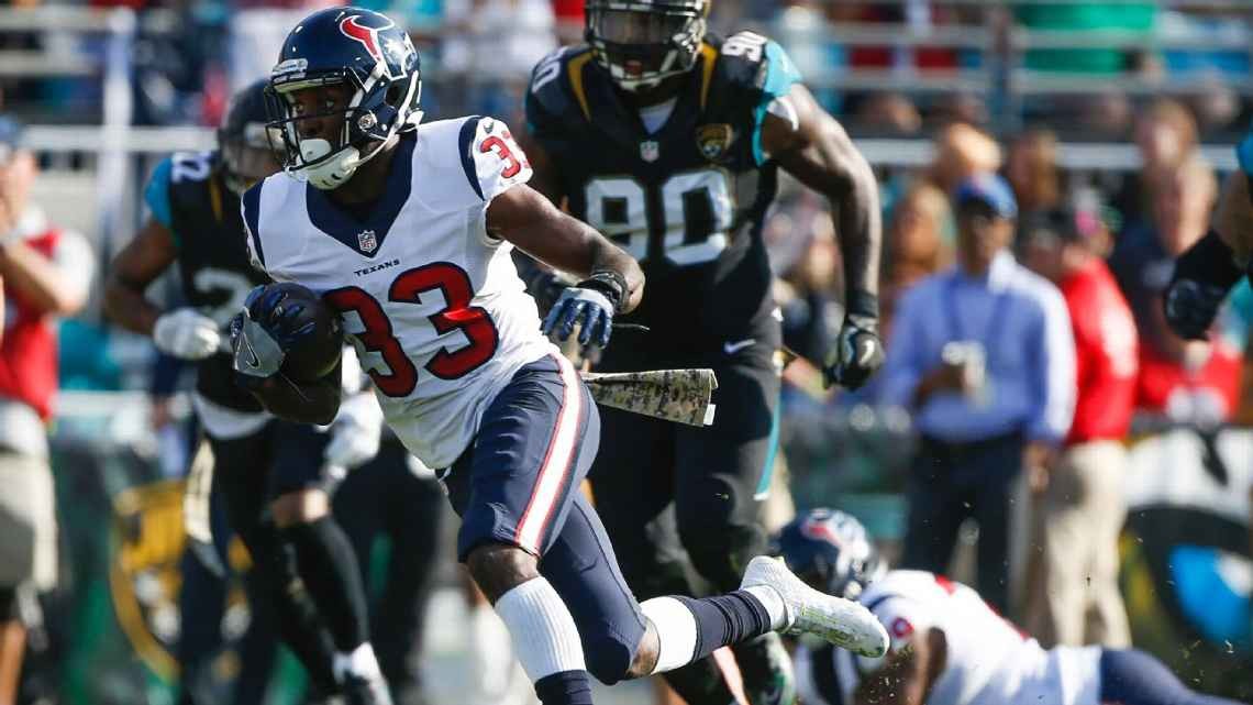 Texans' 53-man roster projection includes five running backs