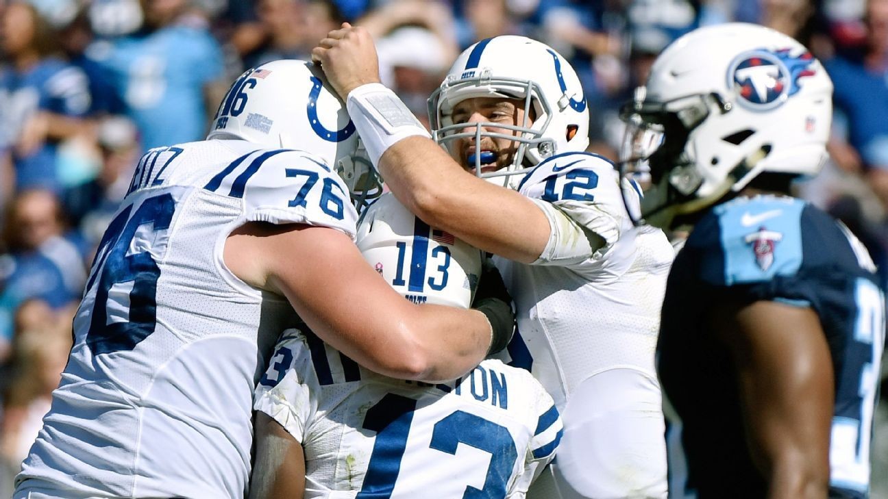 Colts' 11-game winning streak over Titans tied for longest active in NFL