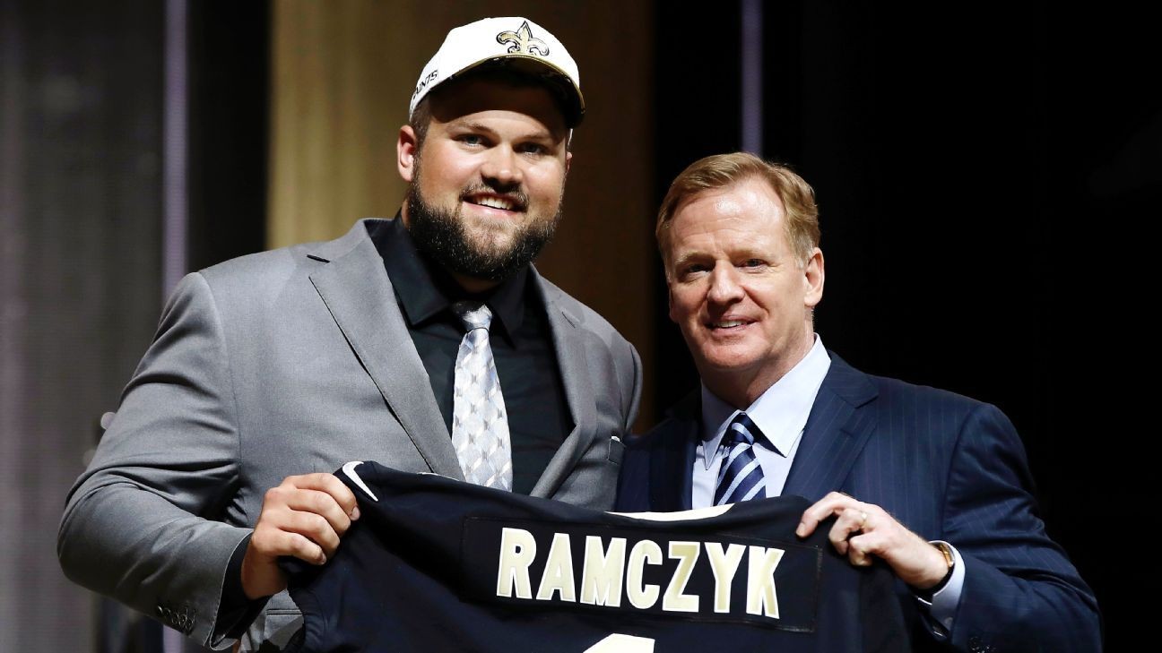 First-rounder Ryan Ramczyk's hip 'further along' than Saints anticipated