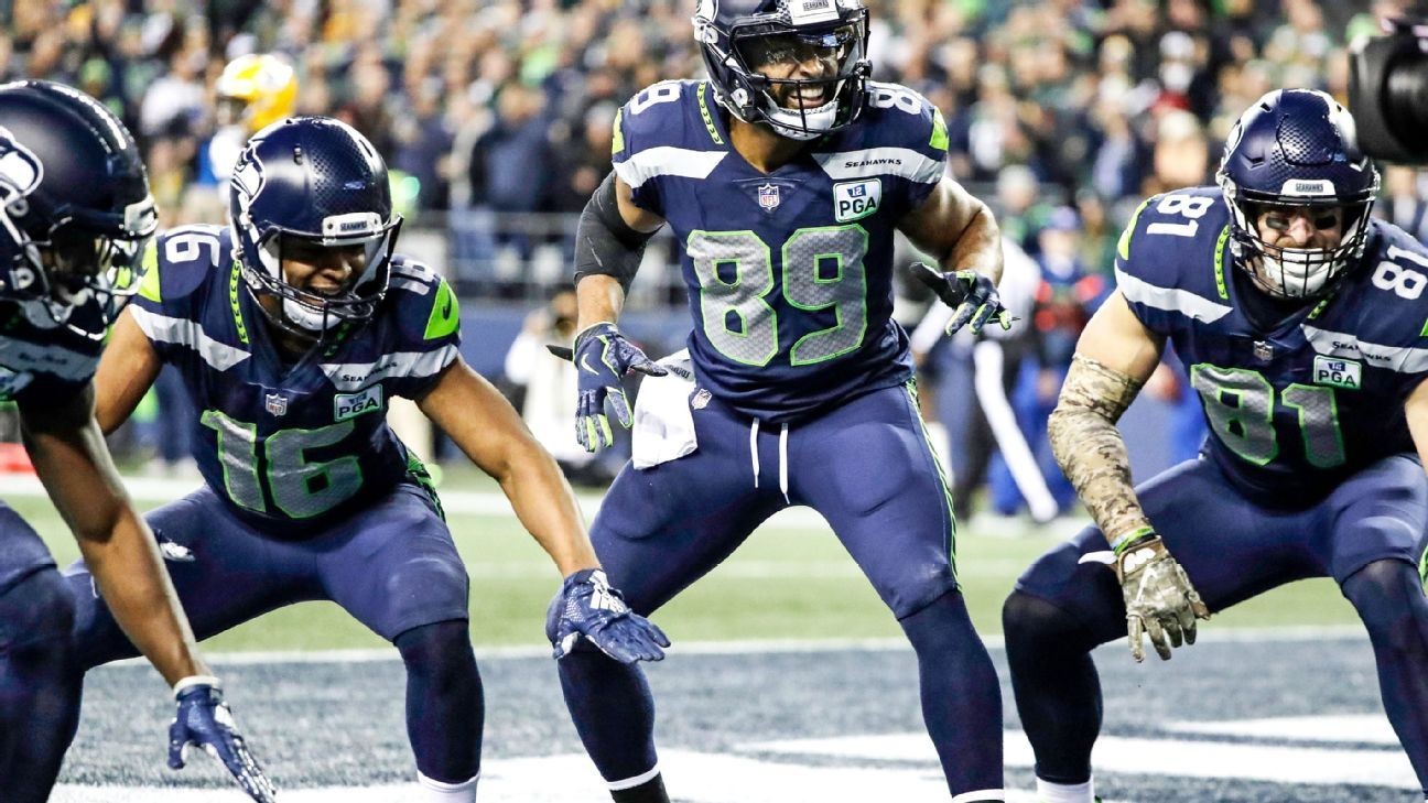 How the Seahawks' receivers perfected the TD celebration