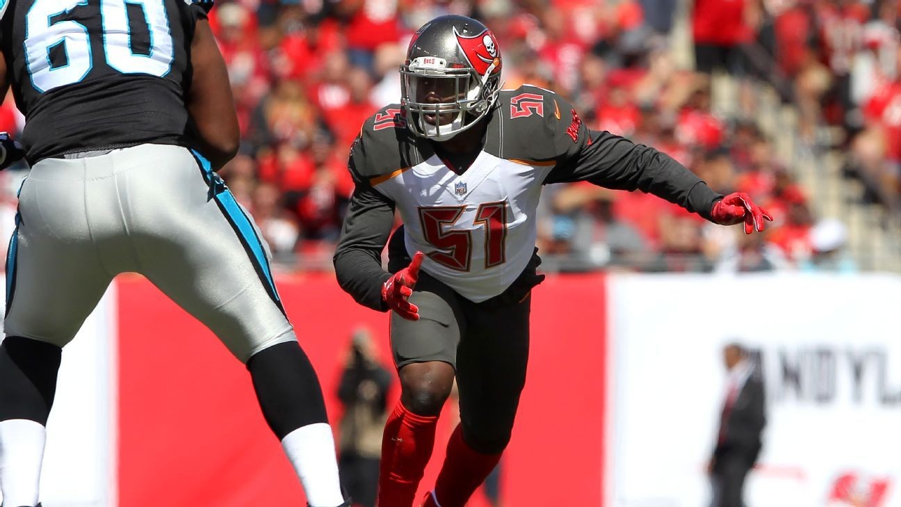 Kendell Beckwith won't play in 2018, but is on a 'journey' to return