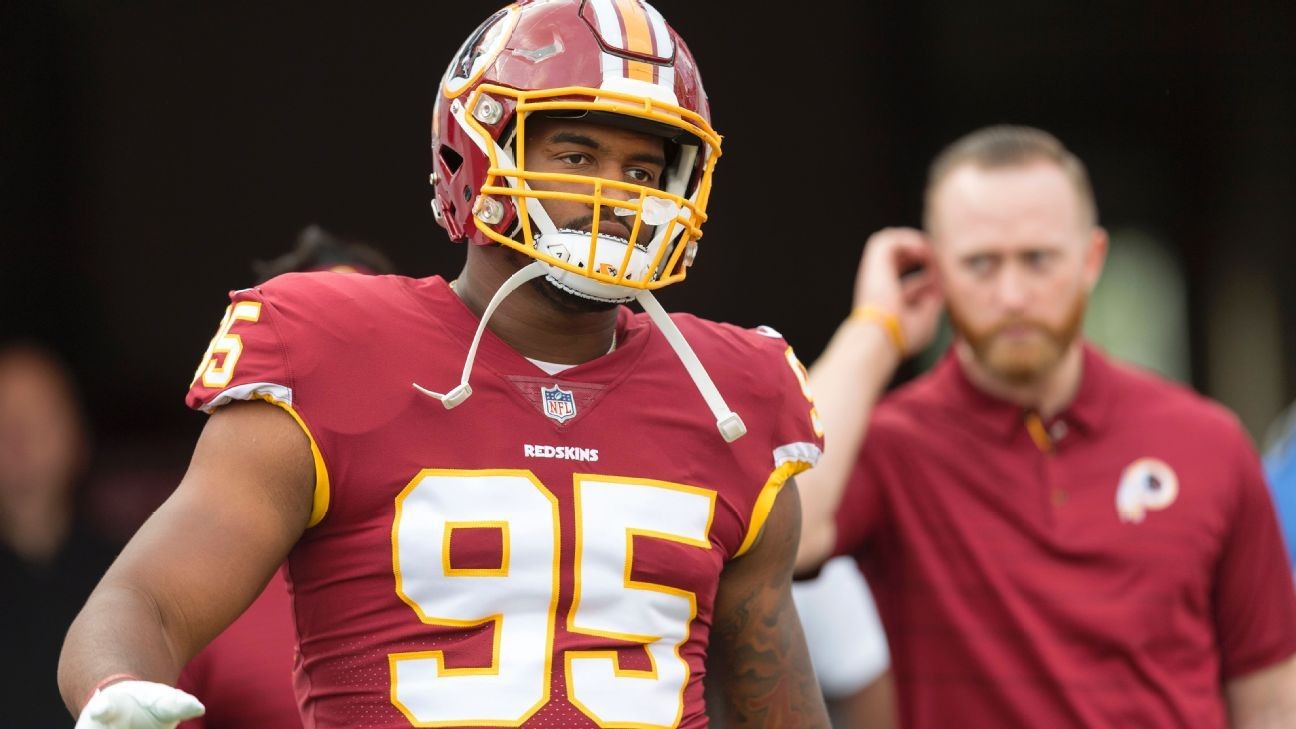 Jonathan Allen starts working out as Redskins optimistic about return