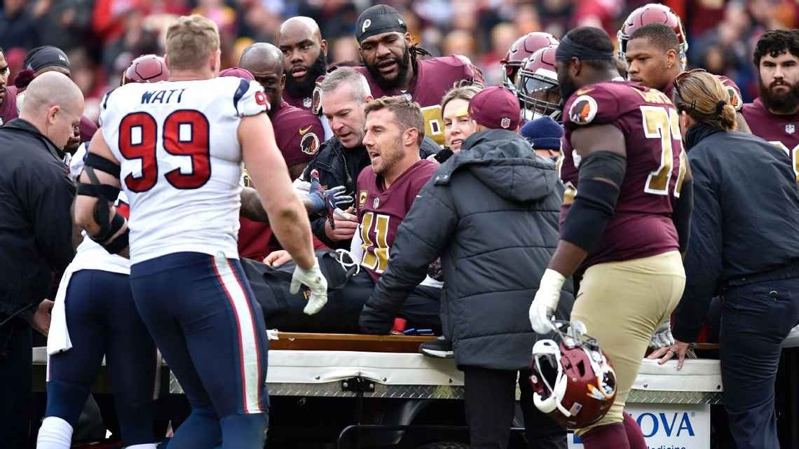 As Alex Smith recovers, Redskins' quest for QB begins anew