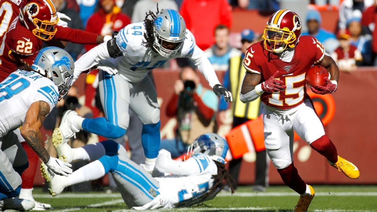 Redskins' Steven Sims return kickoff 91 yards for touchdown