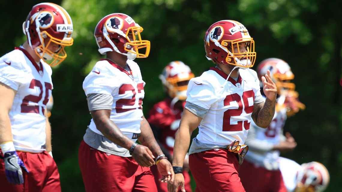 Derrius Guice all smiles, a 'ball of energy' during rookie minicamp