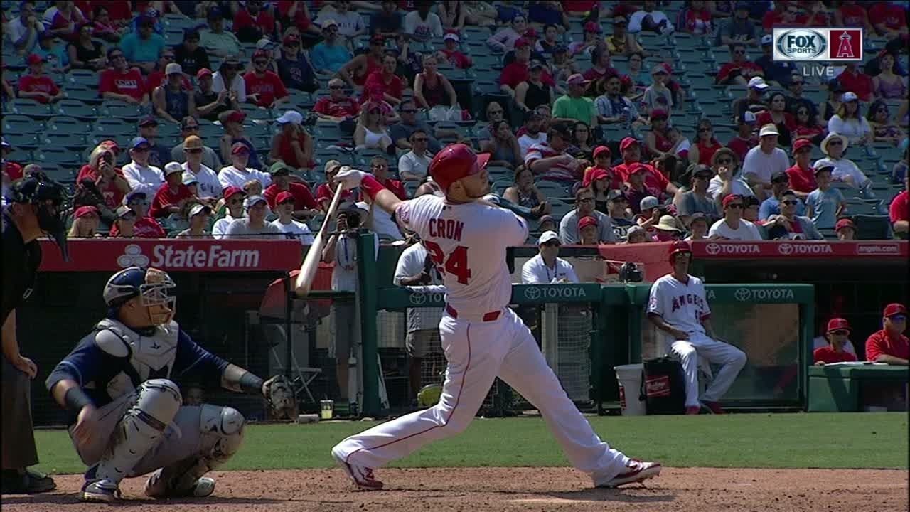 Cron's pinch-hit home run in 8th sends Angels over Rays 4-3