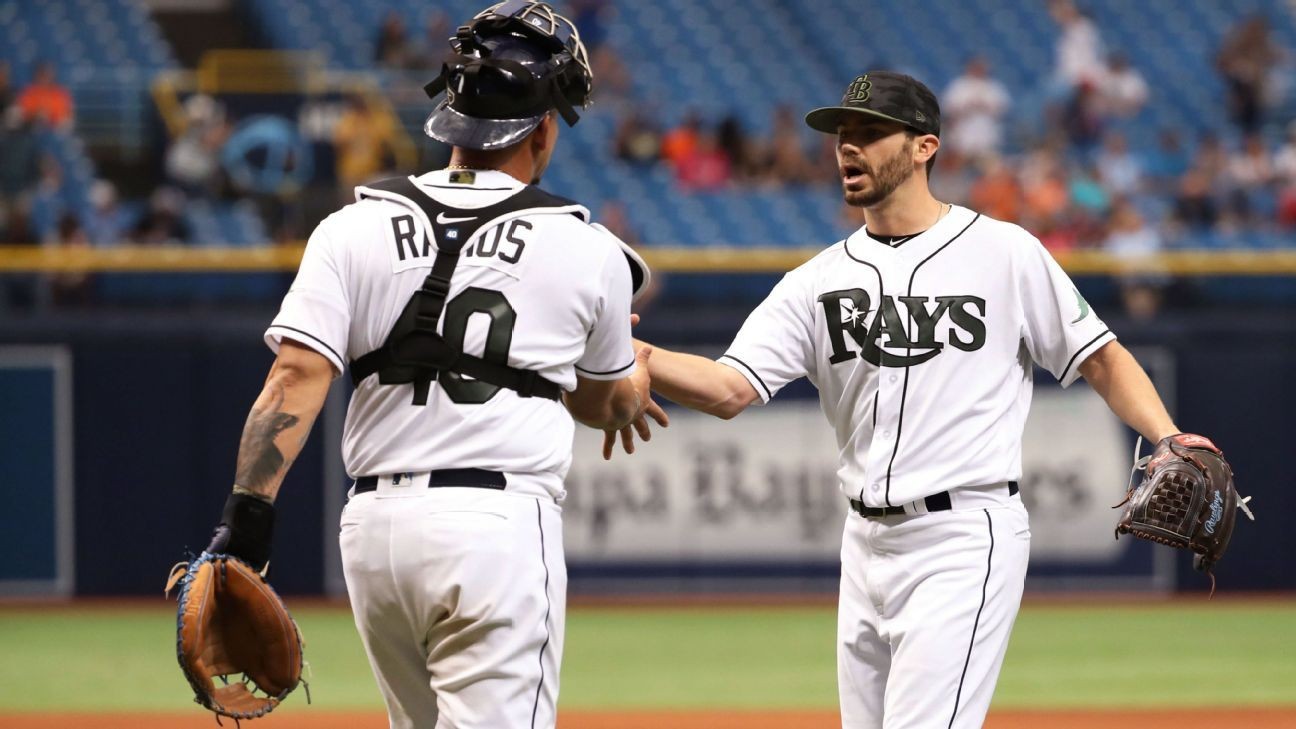 Rays reliever Austin Pruitt first in more than 15 years to record 5 ...