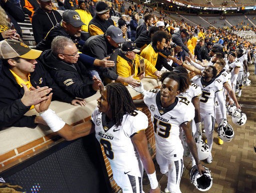 Mizzou throttles Vols in Dooley's Knoxville return