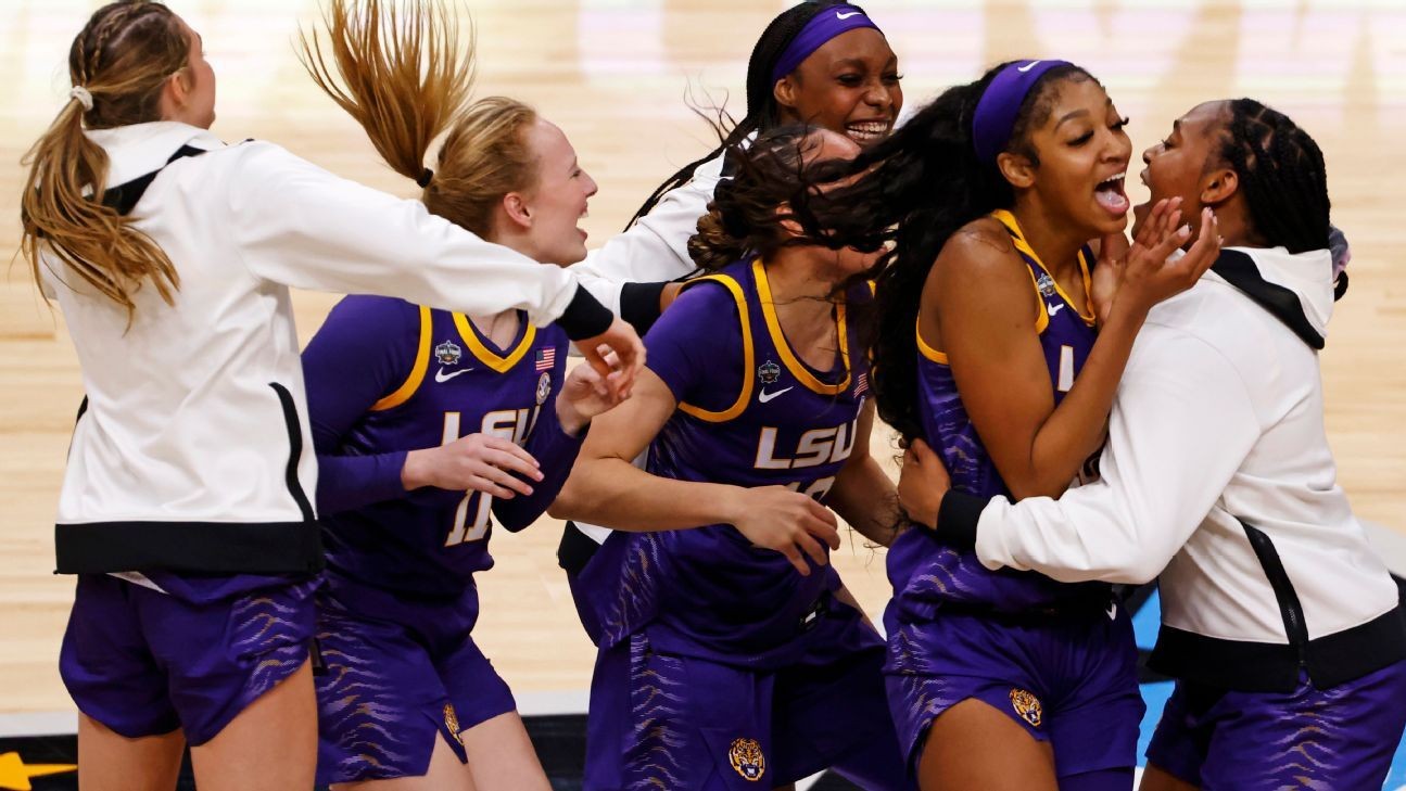 LSU ousts Iowa, as Mulkey secures her fourth NCAA title