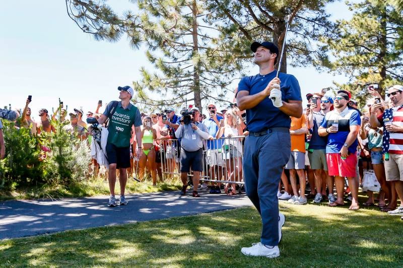 Tony Romo Leads American Century Championship After Round 1; Steph ...