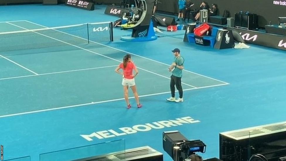 Emma Raducanu reunites with coach Nick Cavaday before Australian Open