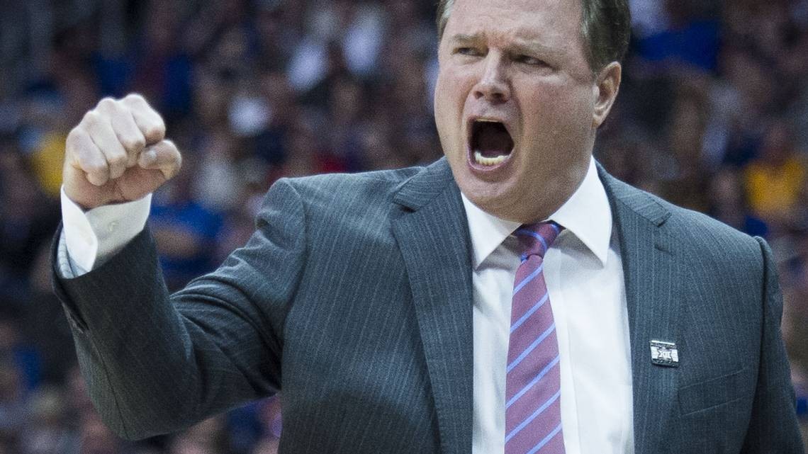 The reason behind Bill Self's wild celebration following KU's win over ...