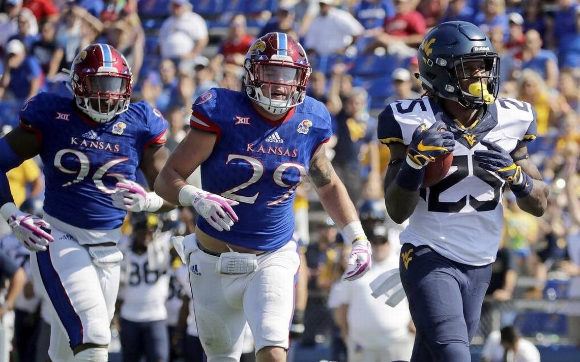 KU running back goes for 291 yards … in 56-34 loss to West Virginia