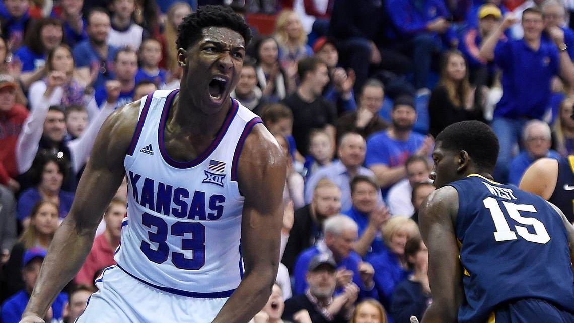 Former Jayhawk players flock to KU to watch 78-53 victory over Mountaineers