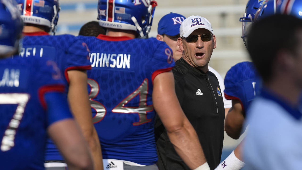 KU football coach David Beaty: ‘I would say that the future looks bright’