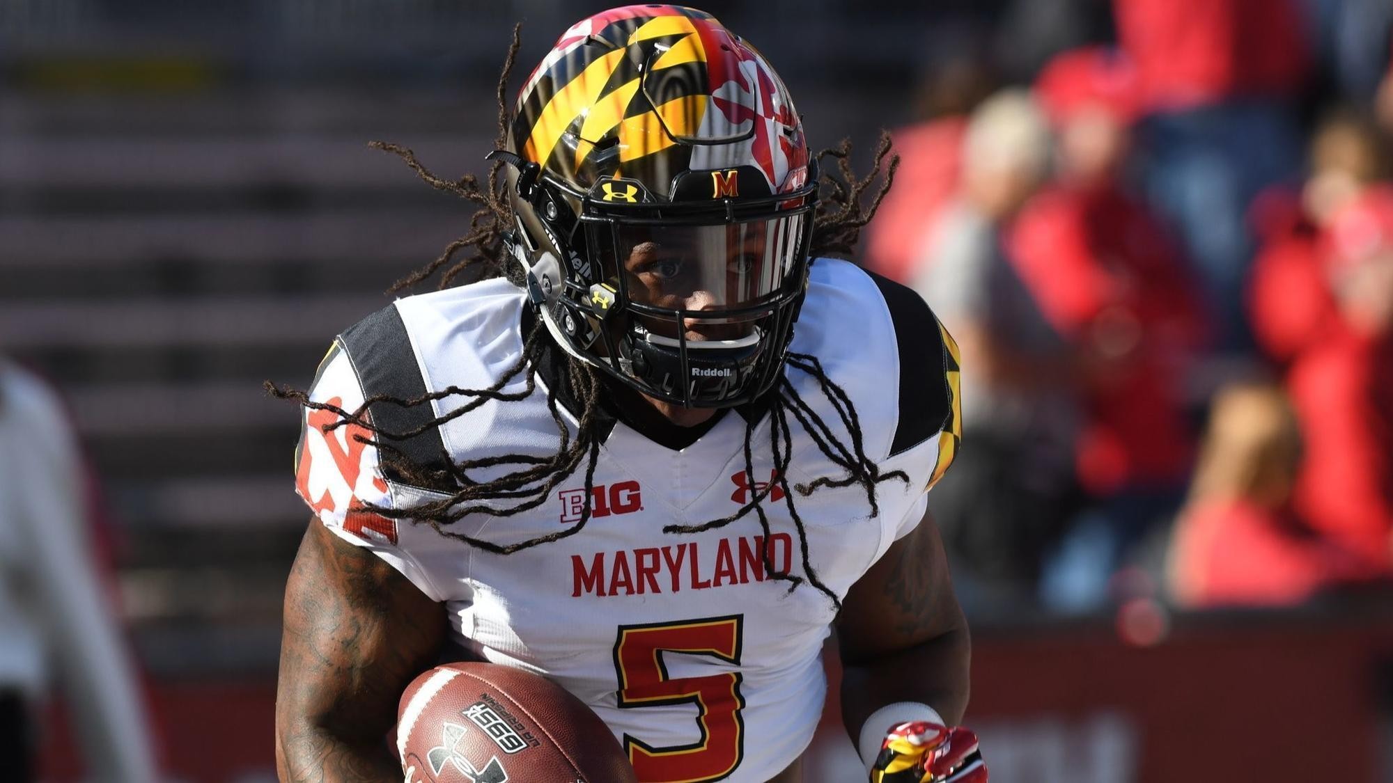 In crowded Maryland backfield, running back Anthony McFarland finding ...