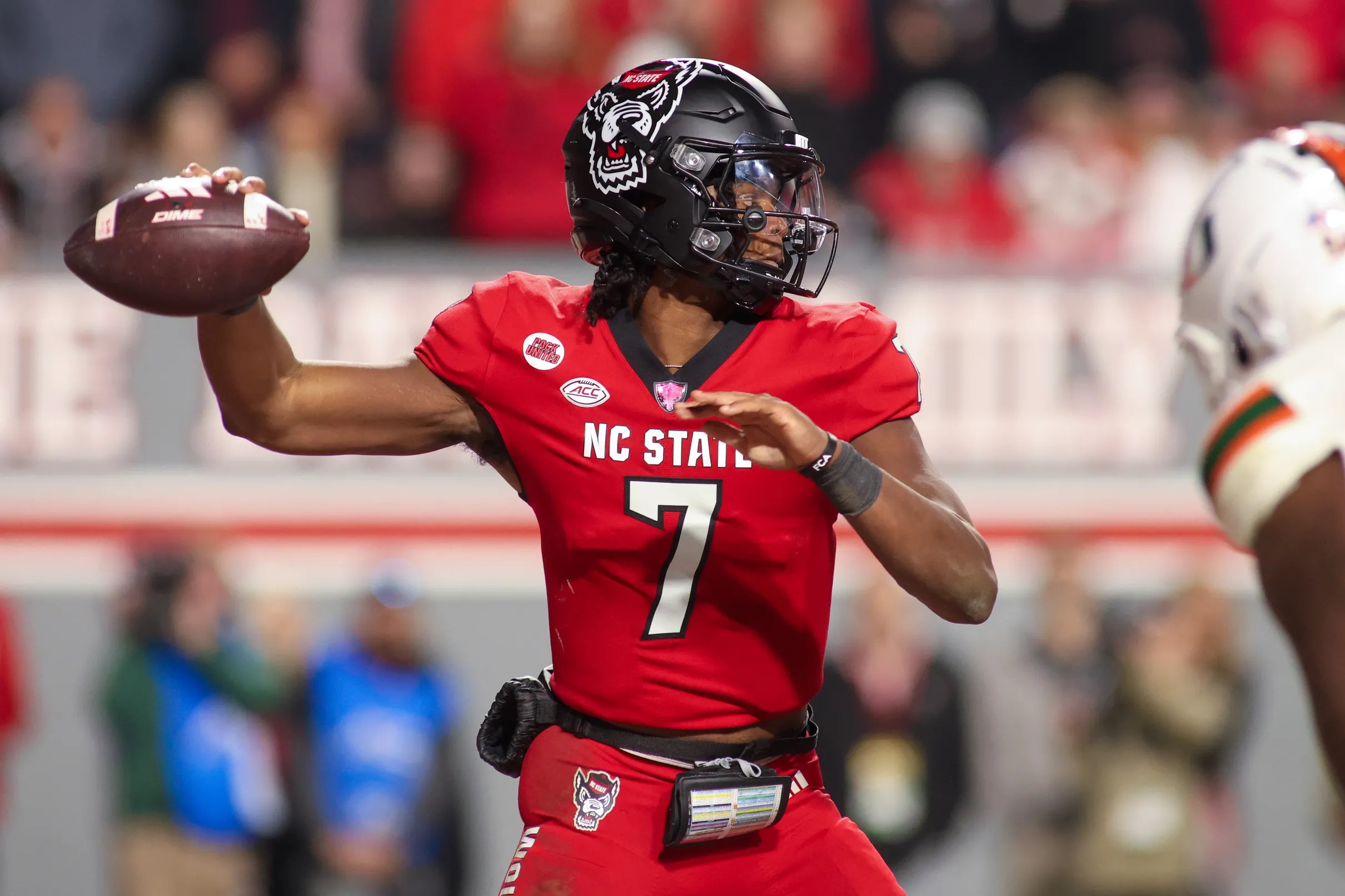 NC State quarterback MJ Morris announces transfer to Maryland