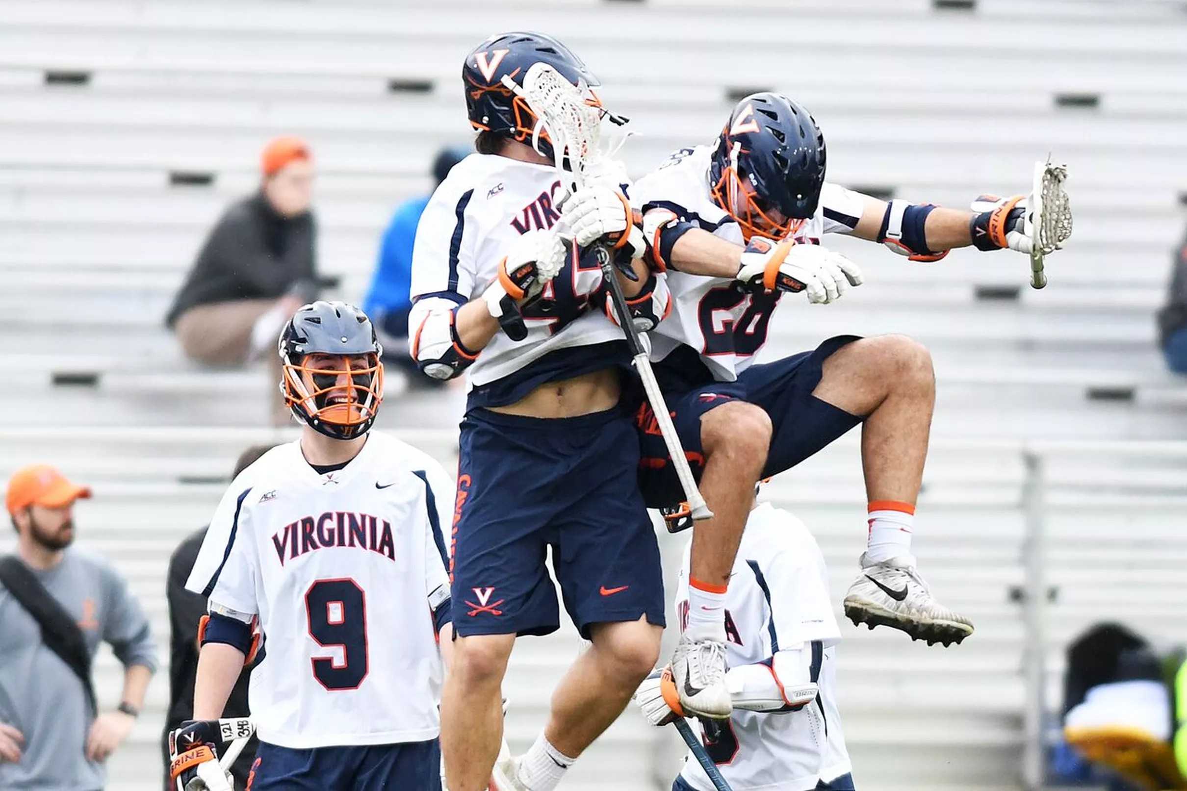 No. 13 Virginia Lacrosse mounts 4th quarter comeback in 15-14 OT win ...