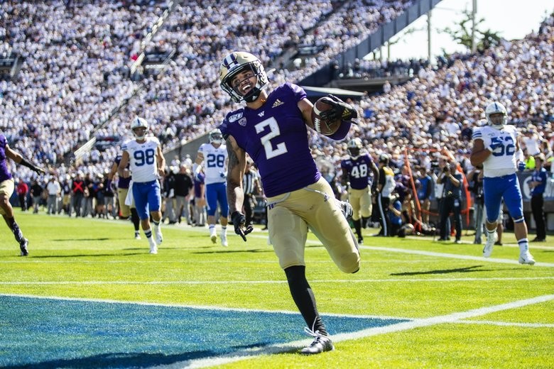 Aaron Fuller, Jacob Eason fuel UW Huskies offense in convincing road ...