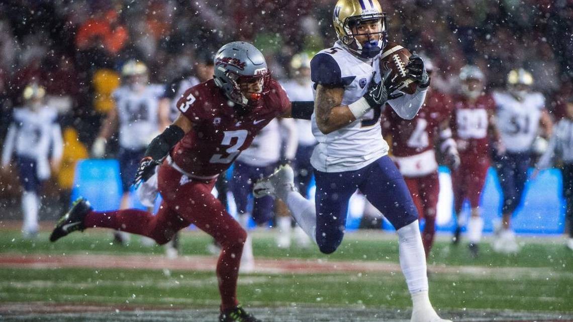 After a strong end to 2018 Huskies’ wide receiver Andre Baccellia is ...