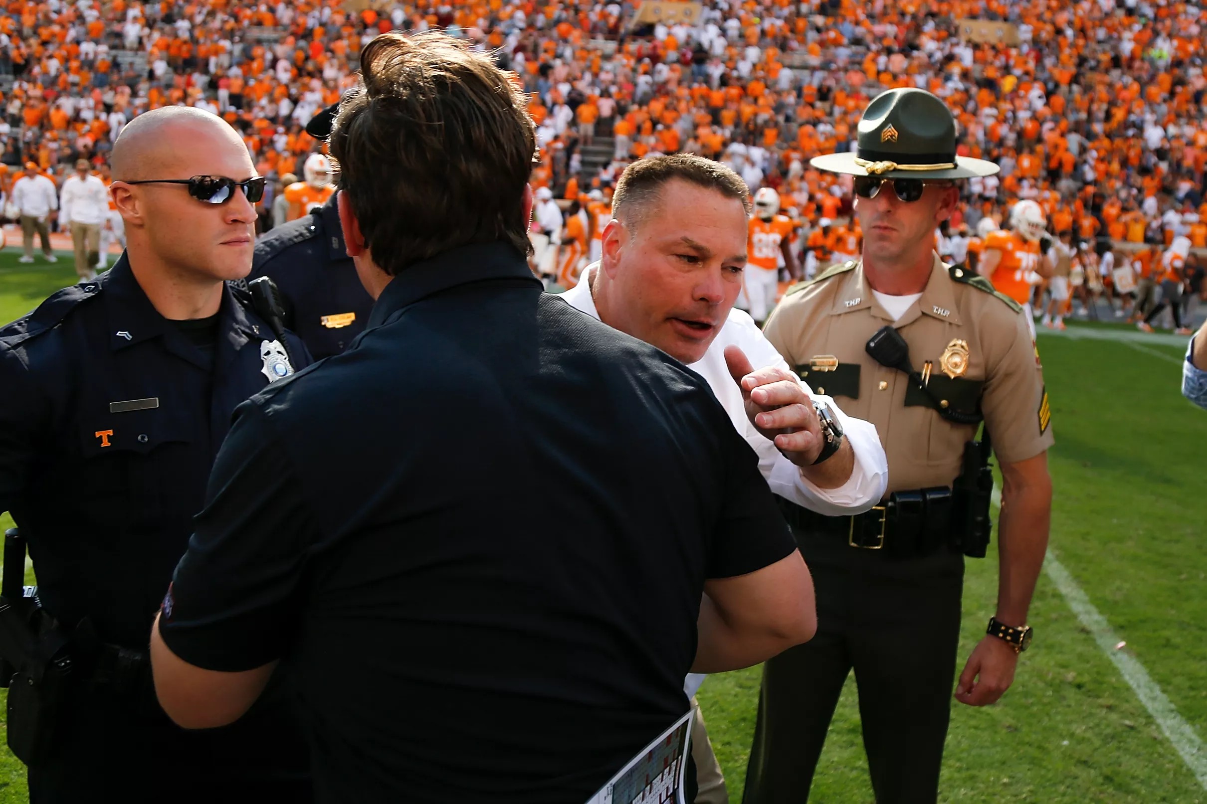 Butch Jones talks redzone, failure to score touchdowns, Guarantano and ...