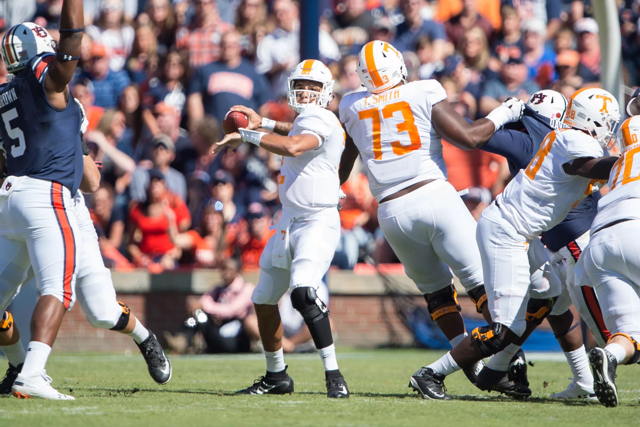 Jarrett Guarantano and Tennessee’s receivers got the job done to beat ...