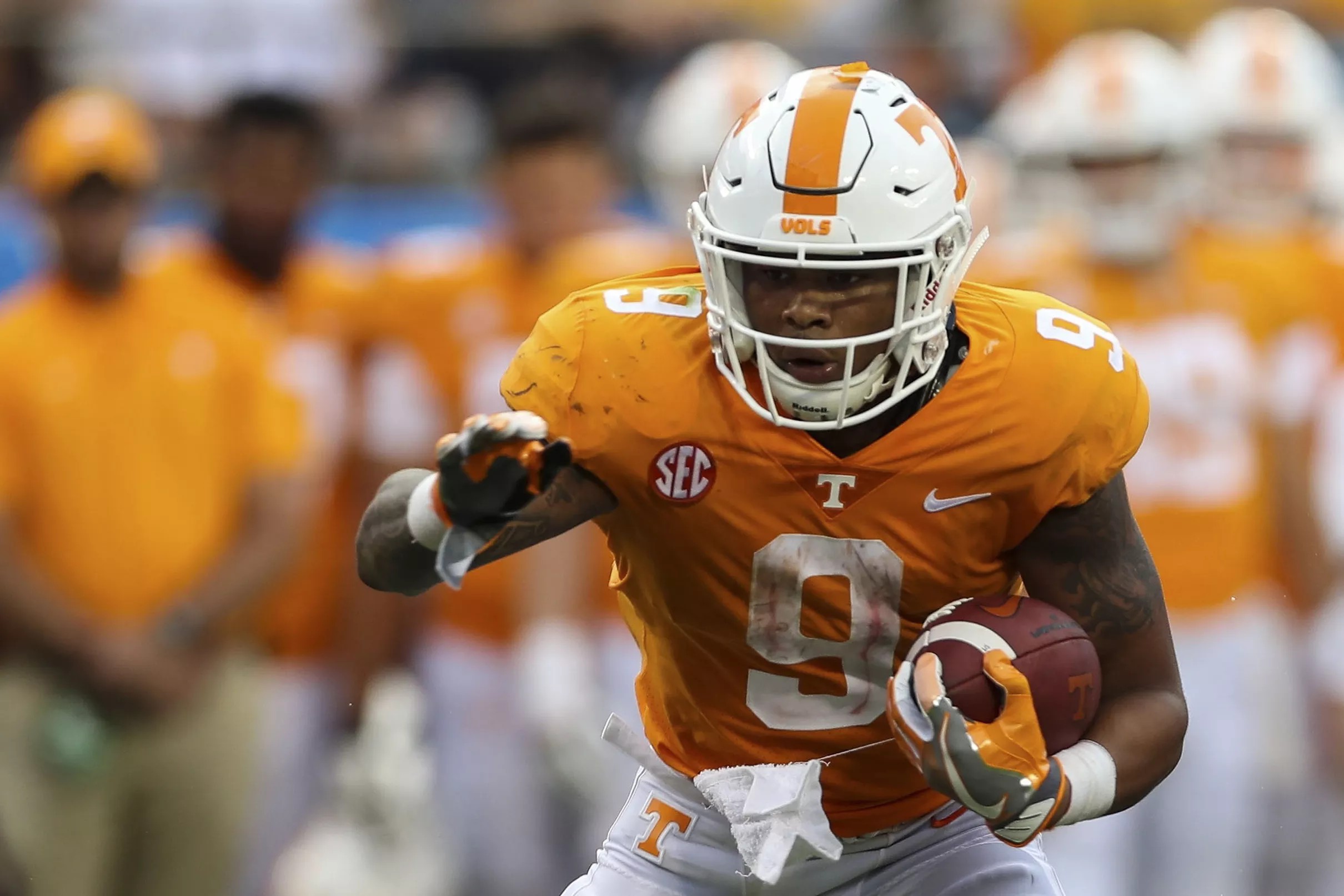 Tim Jordan forced the most missed tackles of any running back in week one