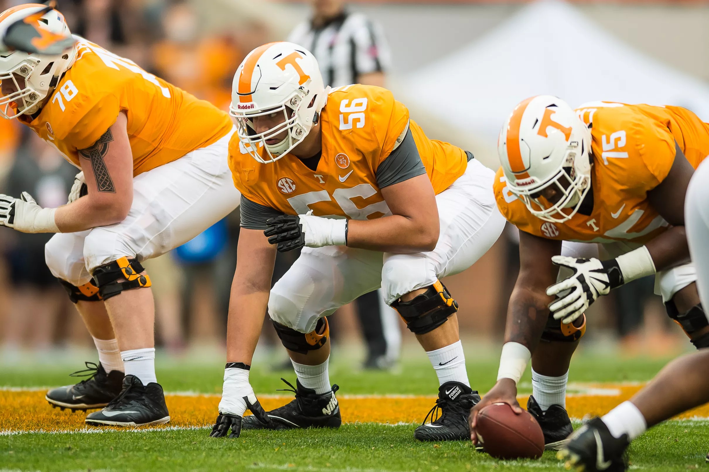 Jeremy Pruitt ‘excited’ about Tennessee’s 2019 offensive line