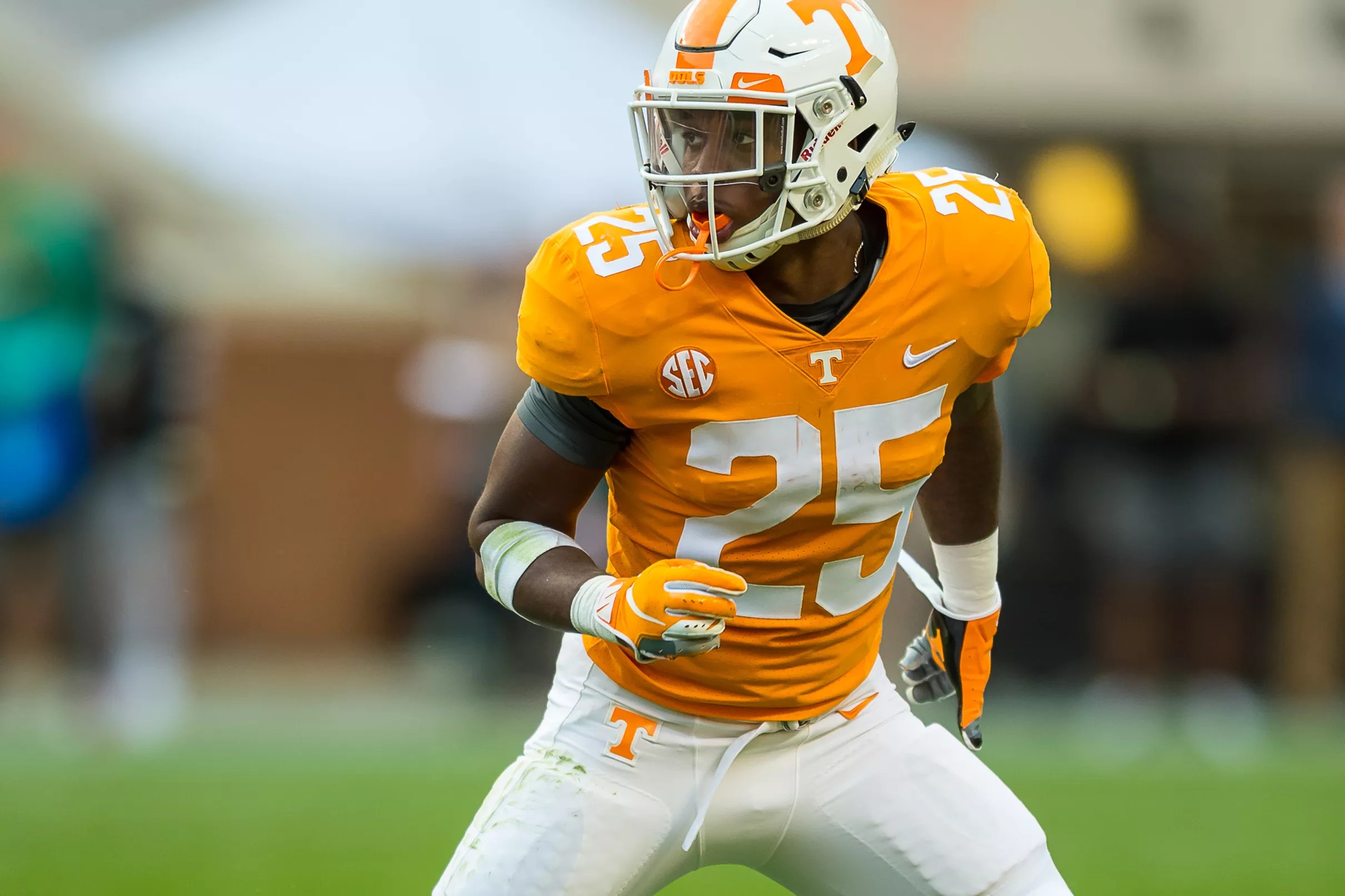 Jeremy Pruitt says safety Trevon Flowers broke his leg