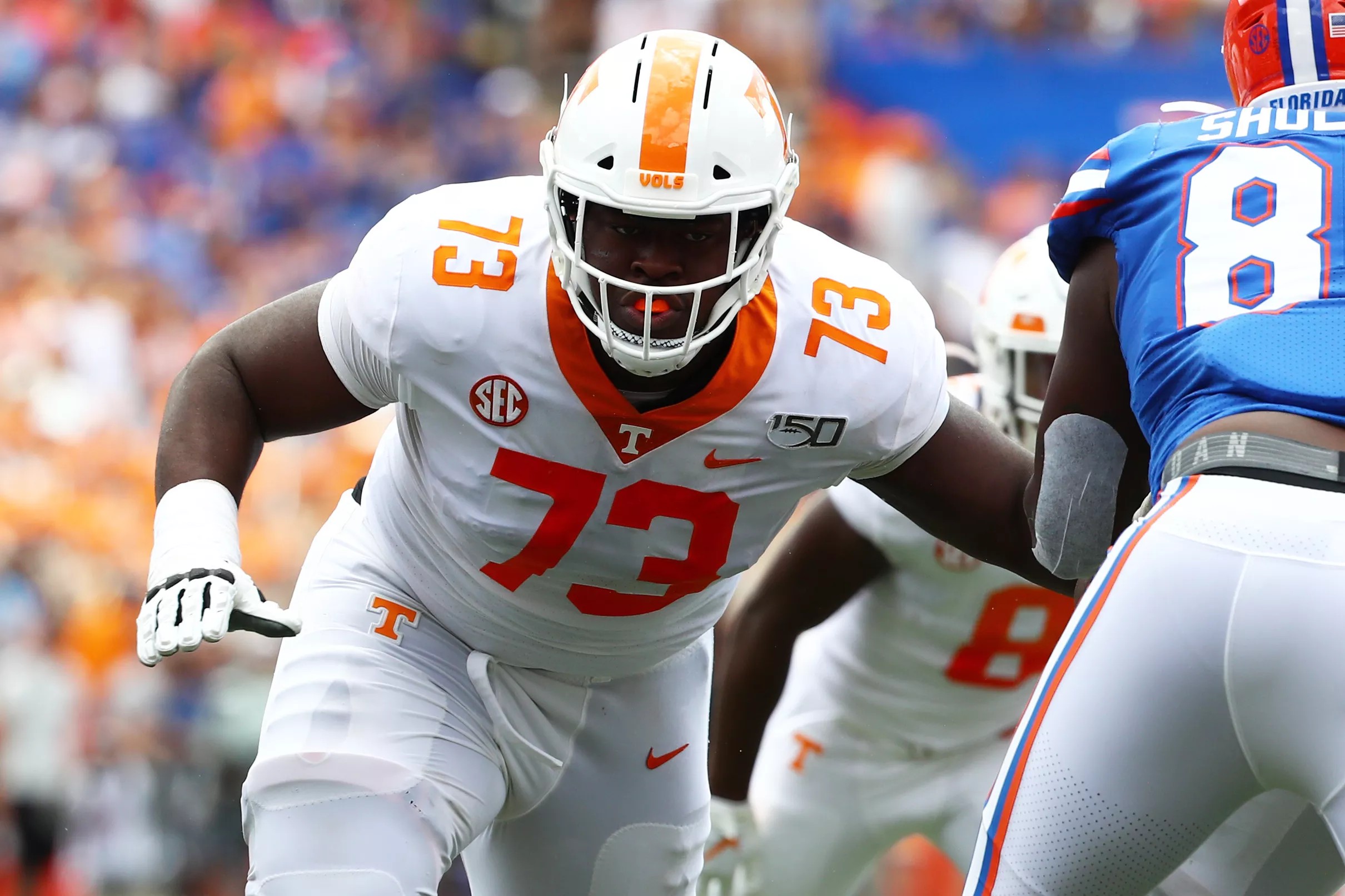Trey Smith appears in 2021 NFL Mock Draft