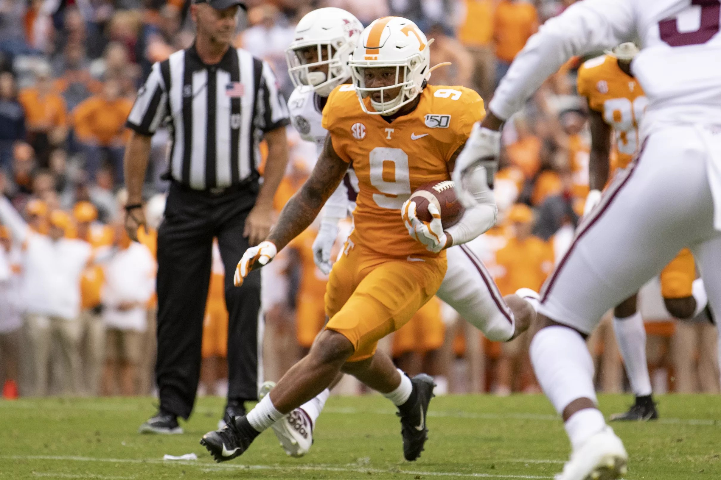 Breaking Down Tim Jordan’s Touchdown Run against Mississippi State