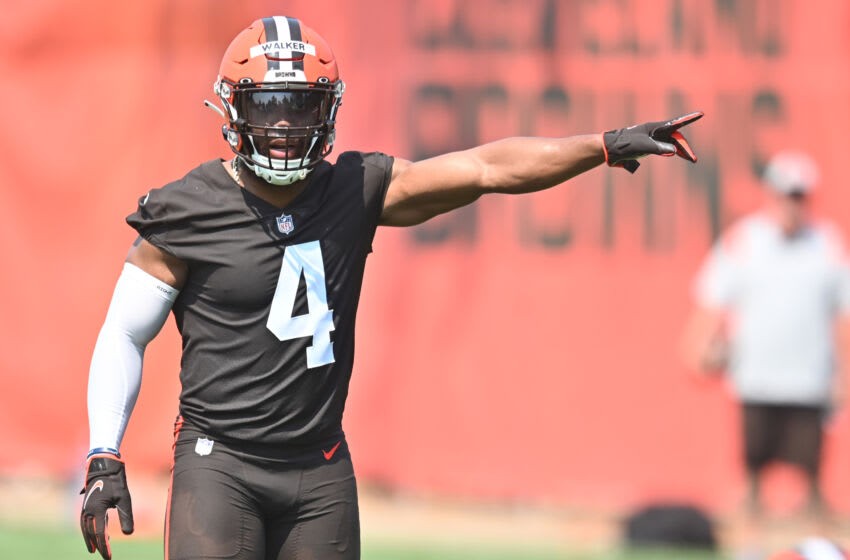 Cleveland Browns: Next man up in camp after Anthony Walker injury