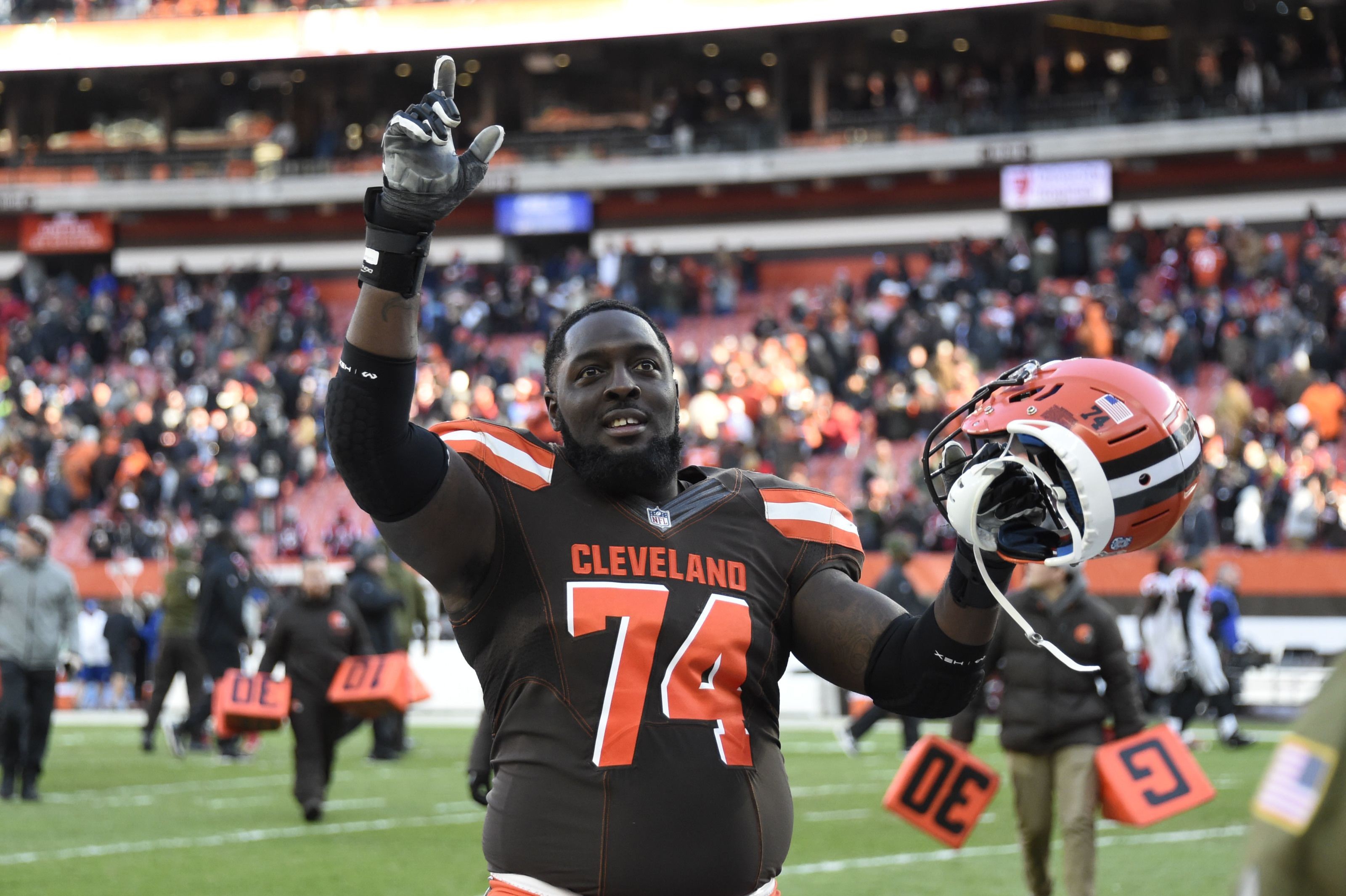 Cleveland Browns offensive line seeking improvement