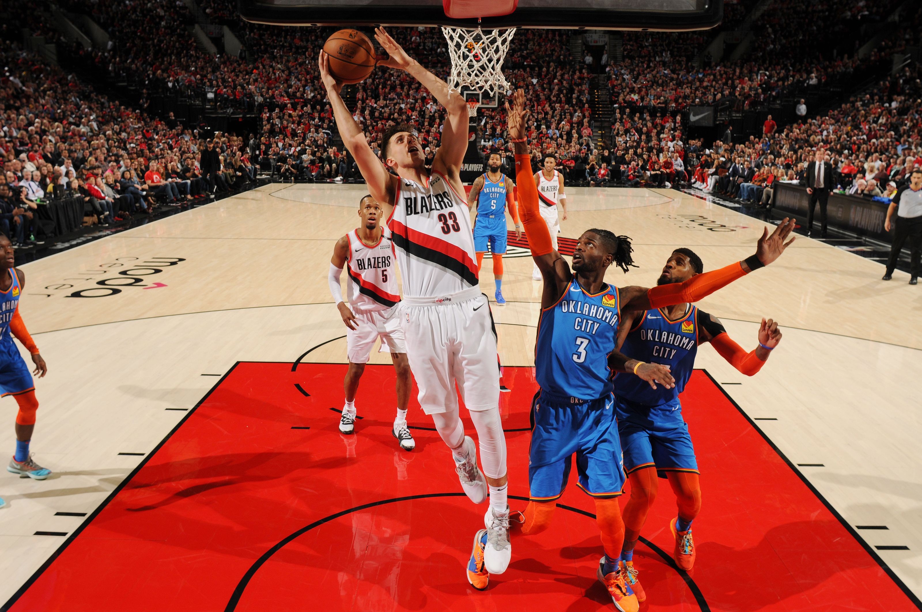 OKC Thunder Film Room: Game 1 ‘Can play Kanter’ arrives, Lillard feasts ...