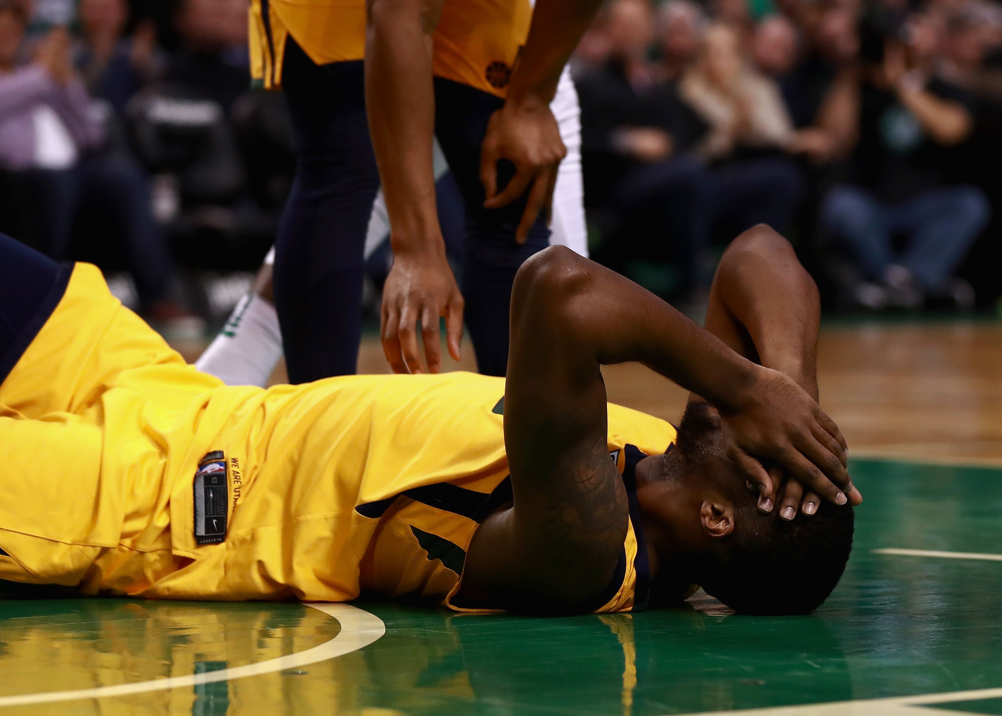Both Utah Jazz starting big men go down to injury