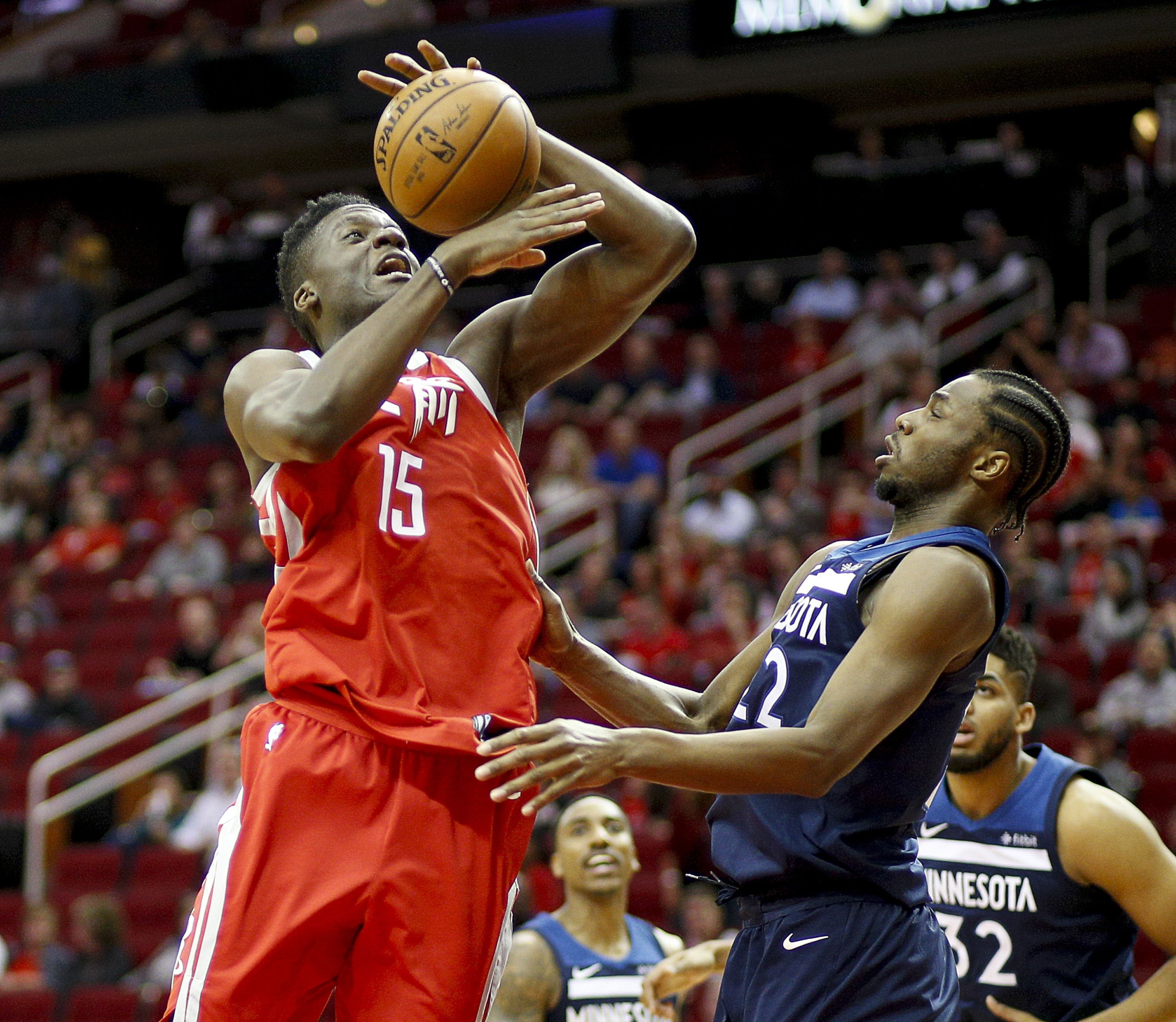 Clint Capela added to his impressive season in last night’s win