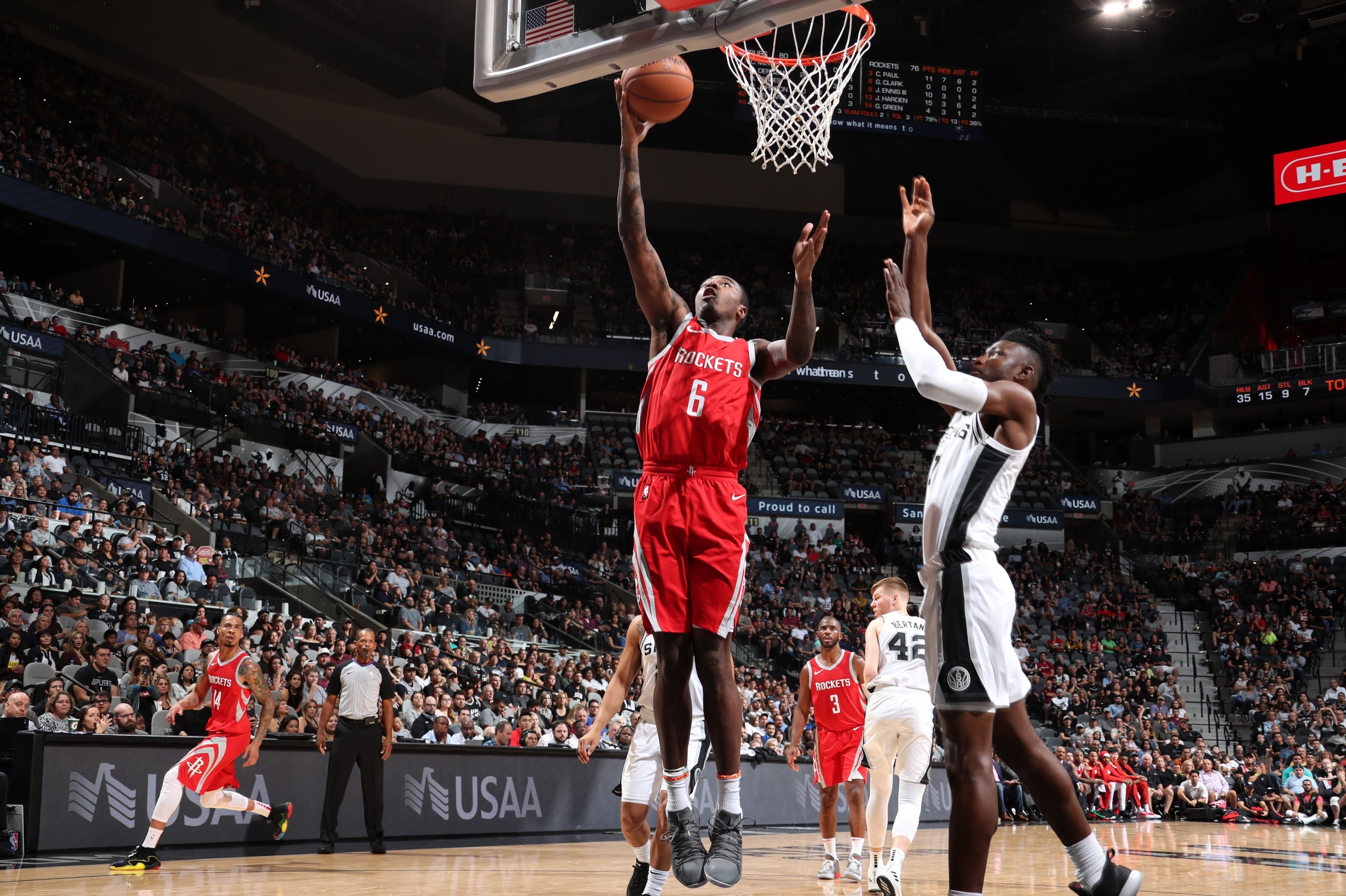 Rockets: Gary Clark gets a two-way contract after strong preseason