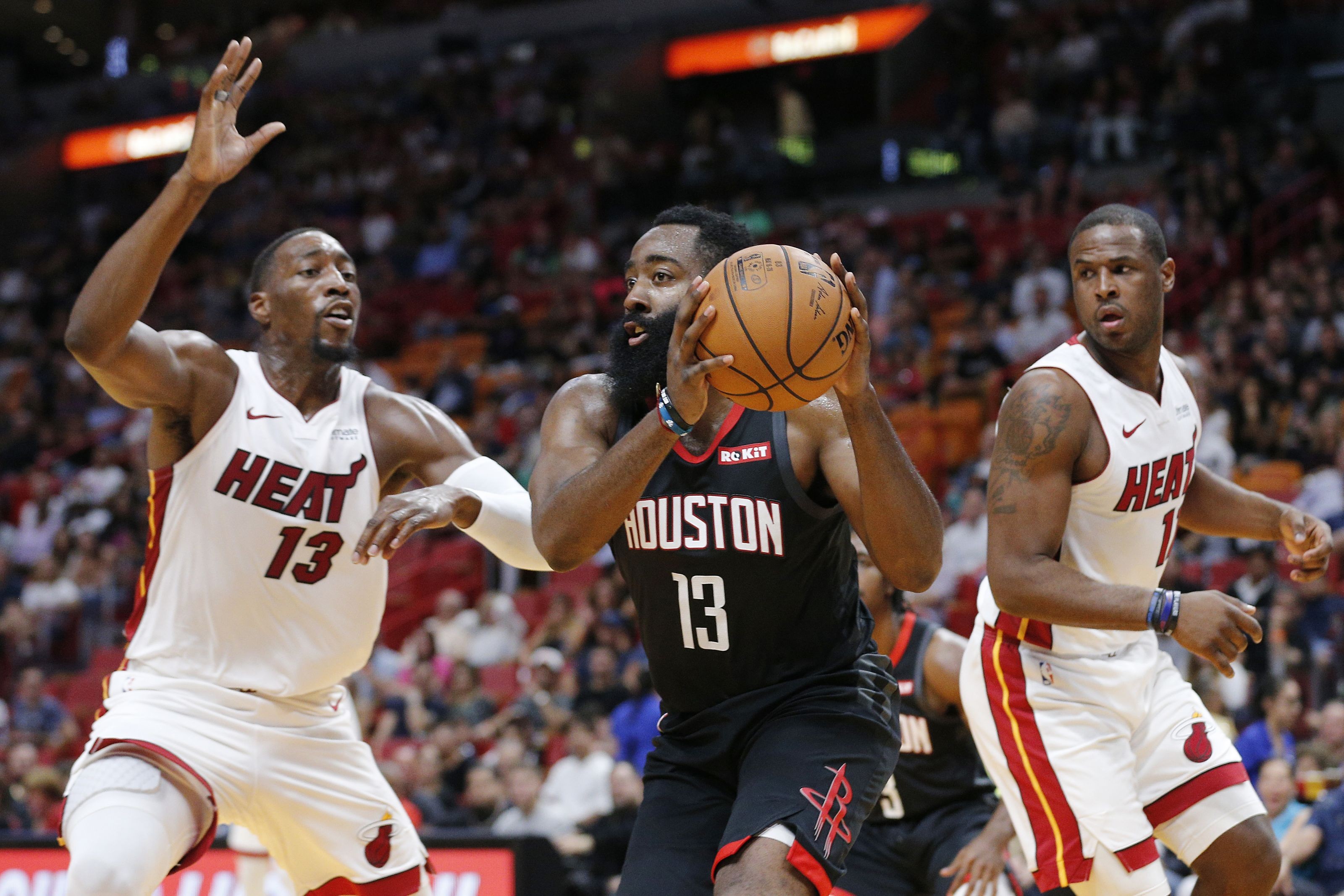 Player grades from the Houston Rockets’ 144-133 win over the Heat