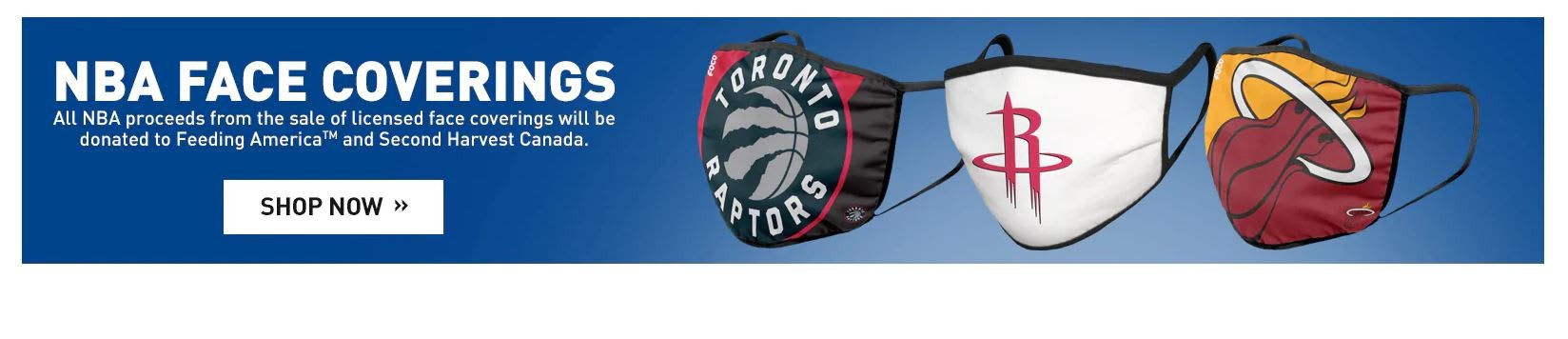 Support your Houston Rockets for charity with these NBA face coverings