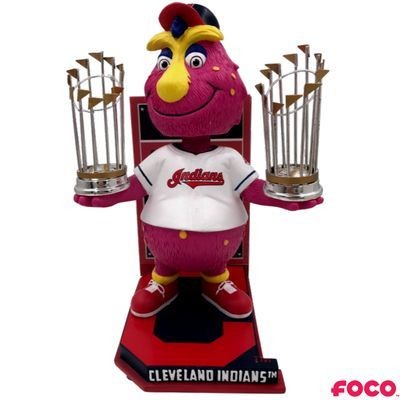 Cleveland Indians Mascot Slider Bobblehead Giveaway