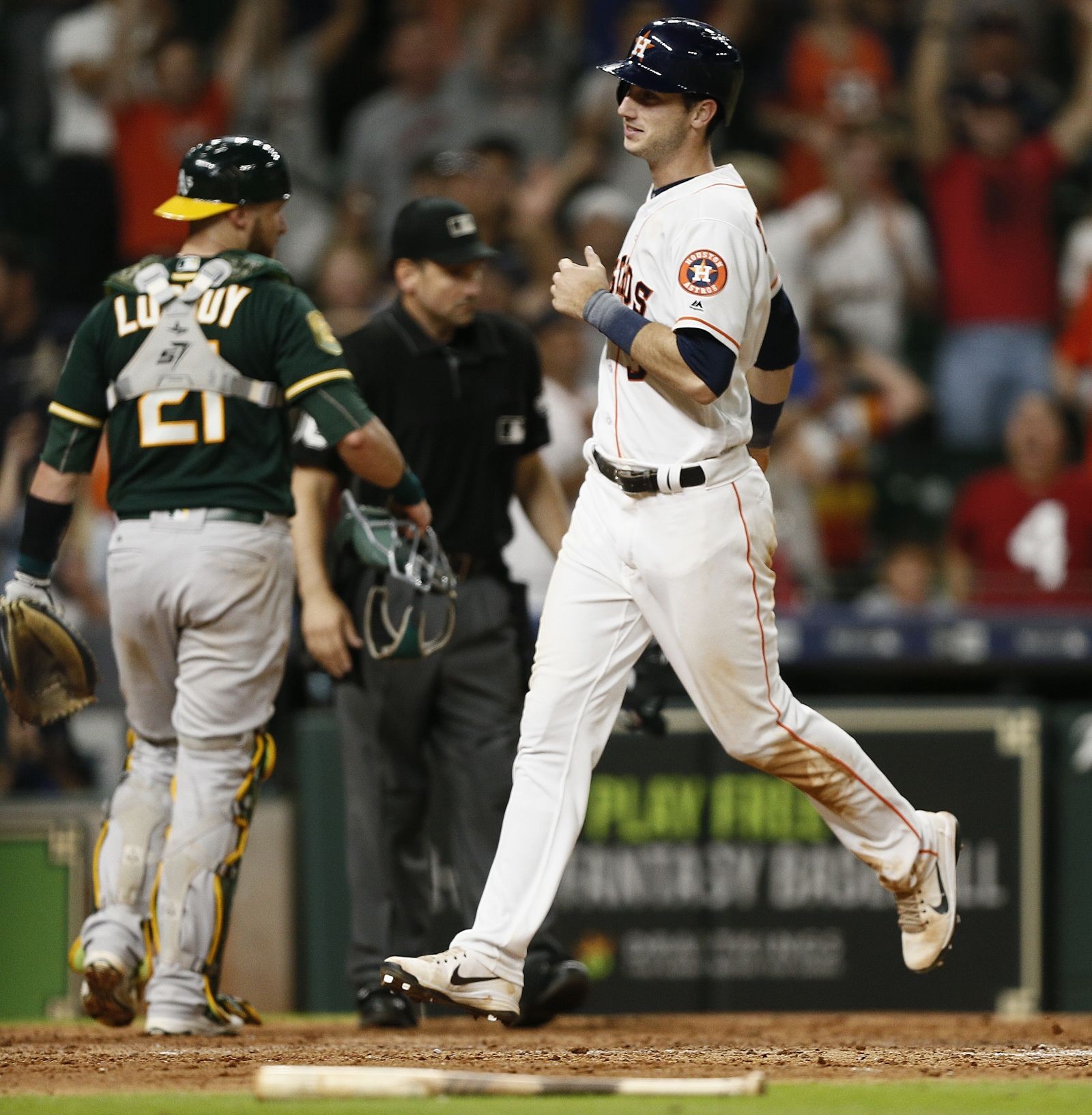 Astros Kyle Tucker had a lot of firsts in last night’s interesting win