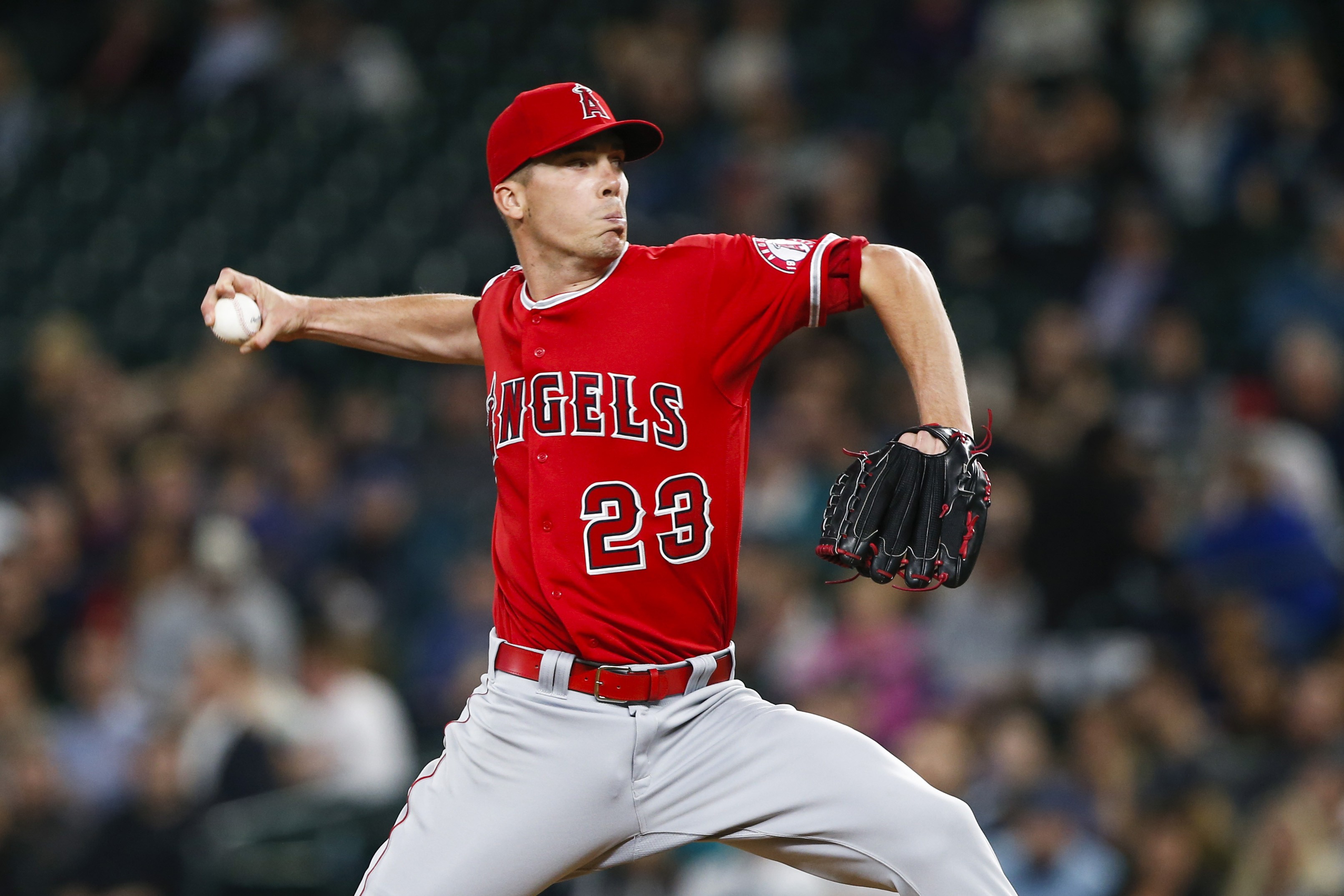 Los Angeles Angels Alex Meyer has breakthrough start