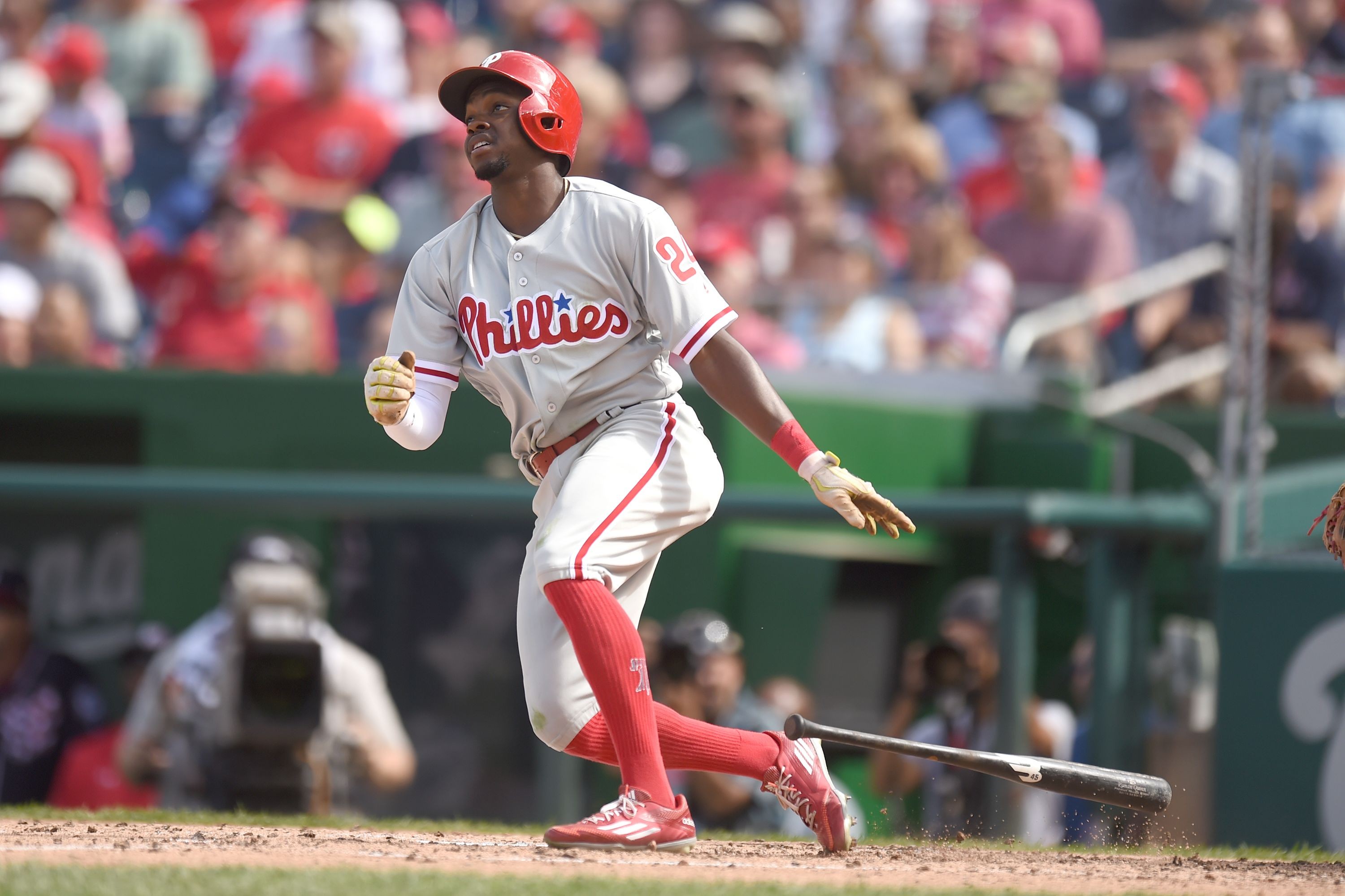 Phillies signing Carlos Santana deeply impacted Roman Quinn’s future
