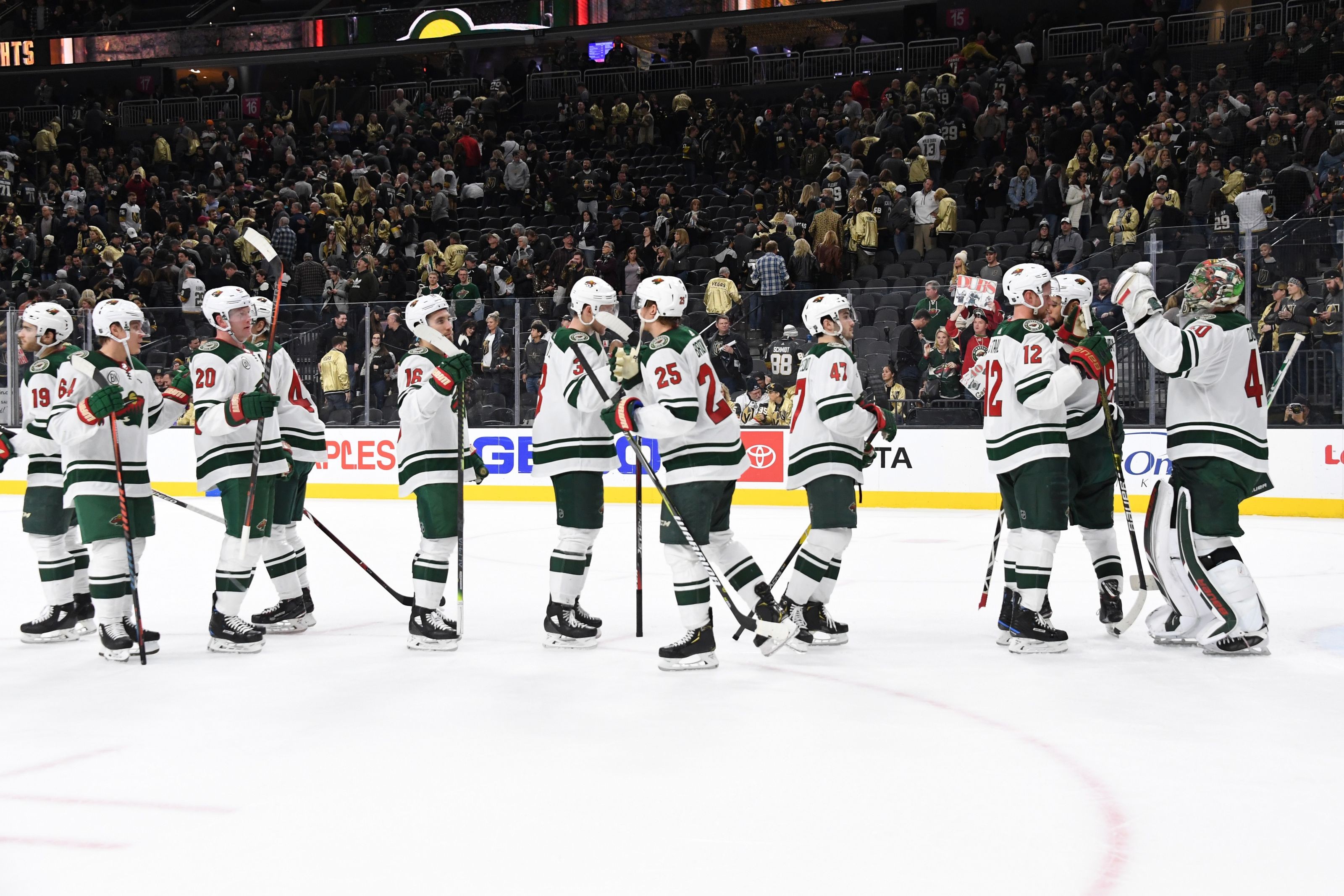 Minnesota Wild: Several scouts attend game against Vegas Golden Knights