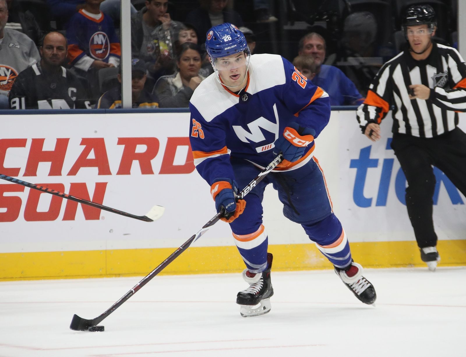 New York Islanders: Oliver Wahlstrom Impresses In Debut