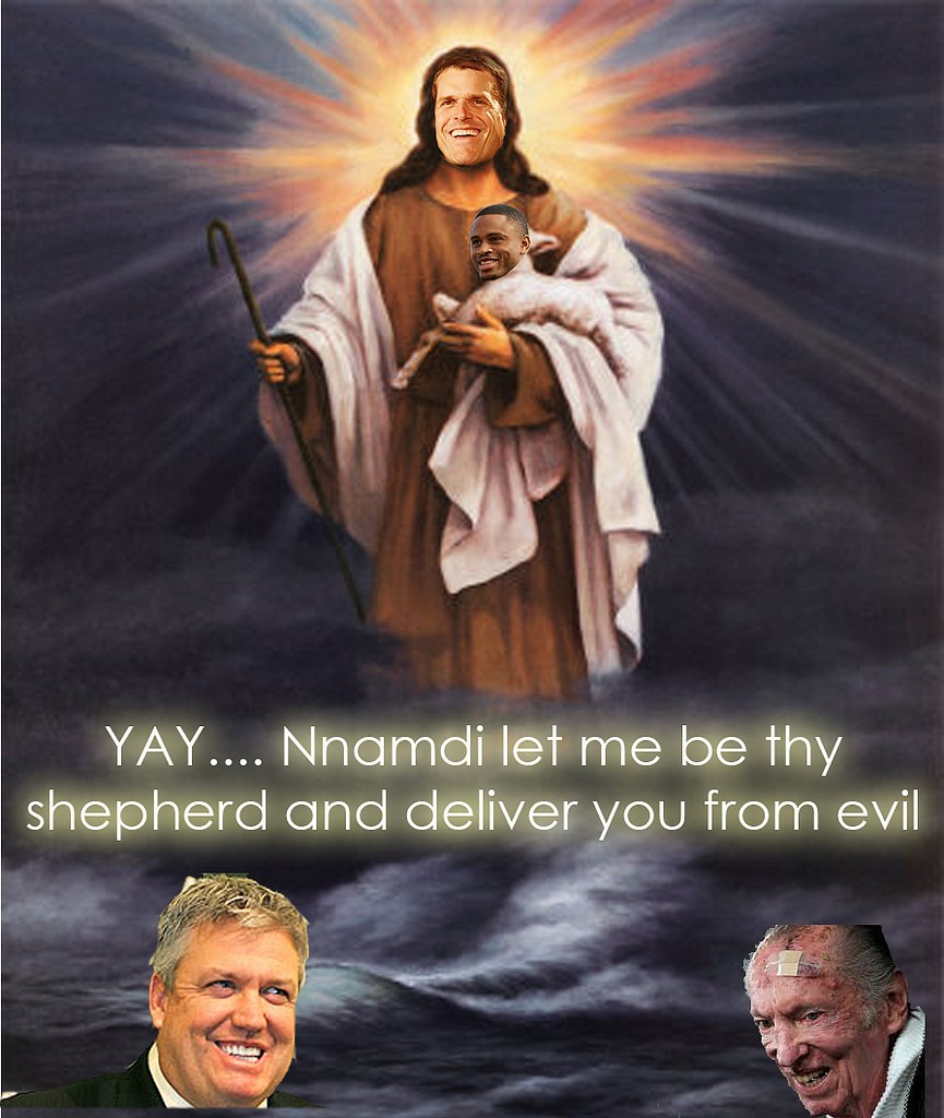 Fire Dave Warner; Vomit to Jesus Harbaugh